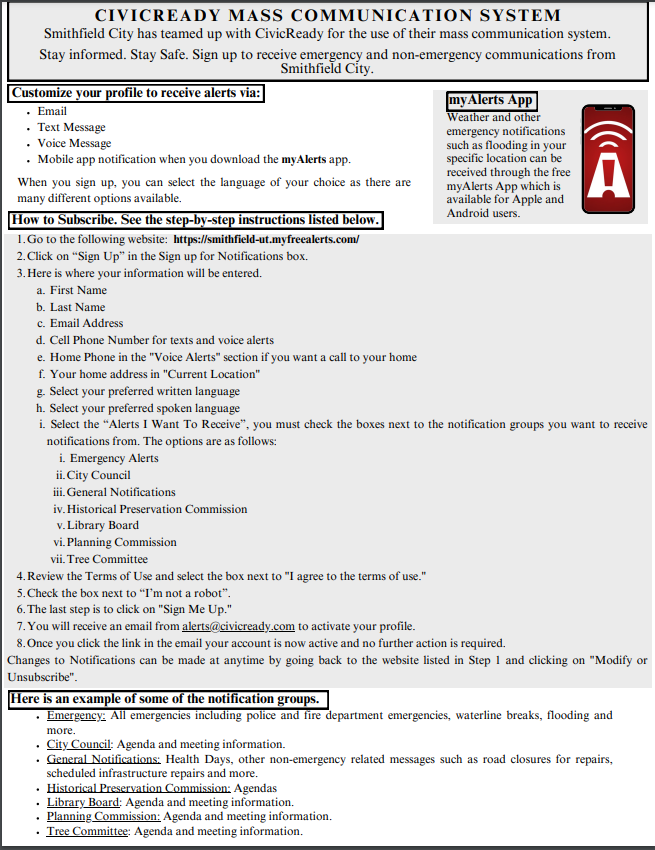 Smithfield’s New City Communication System! – Todd Orme for Smithfield ...